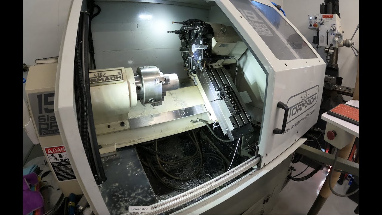 Tormach 15L Slant Pro CNC Lathe | PathPilot conversational | Hybrid Rocket Project - YouTube
