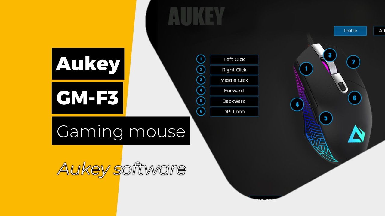 Aukey - GM-F3 - Gaming mouse software - The Products Explorer YouTube ...
