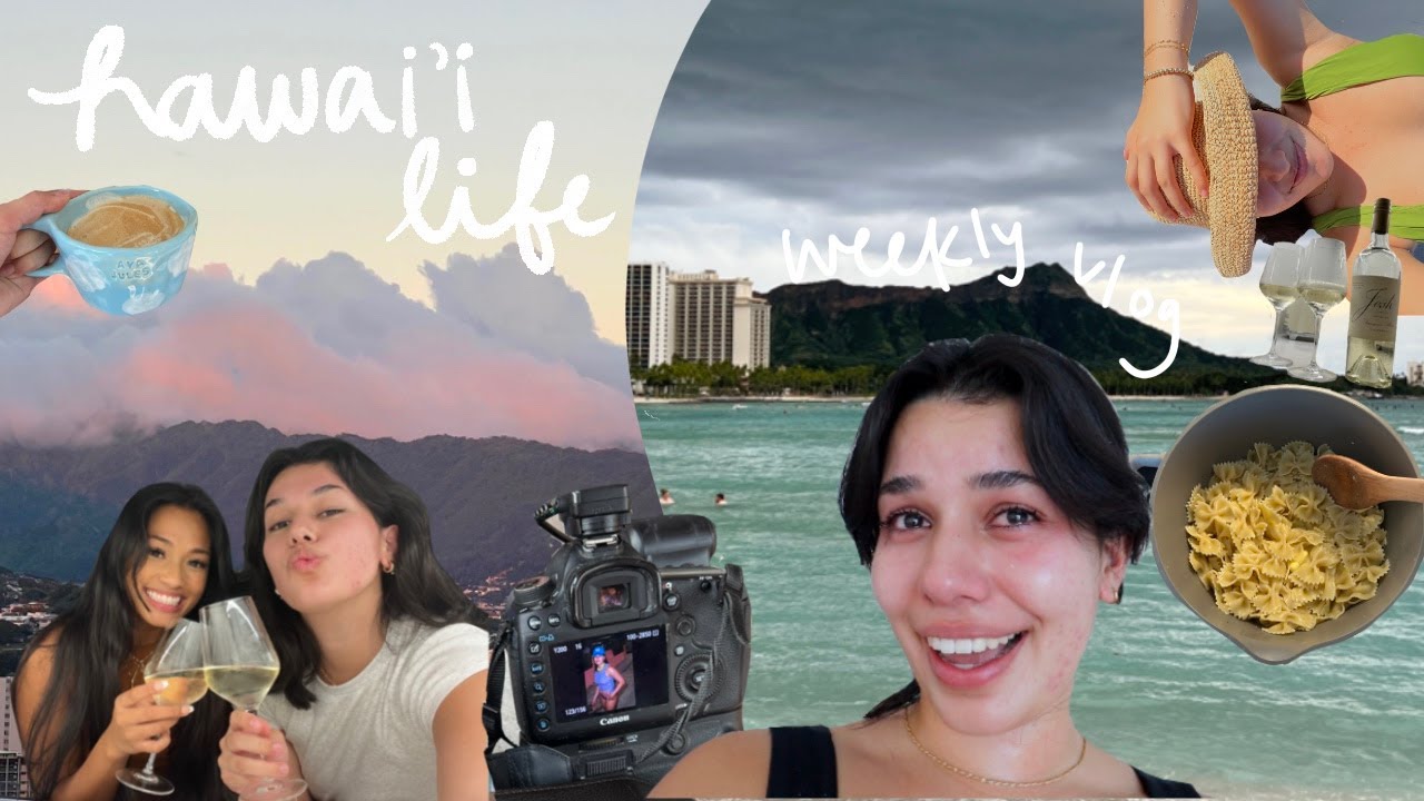 a fun HAWAII week in my life *living alone* - YouTube