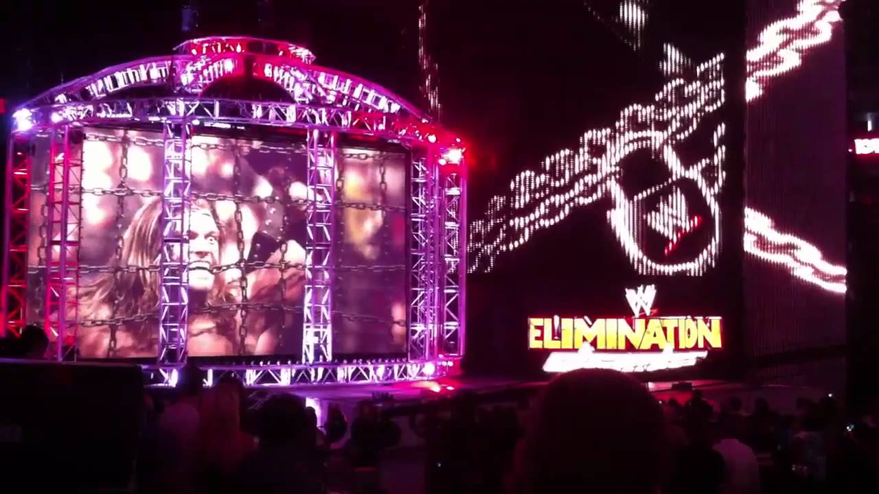 WWE Elimination Chamber 2011 intro (live) - YouTube