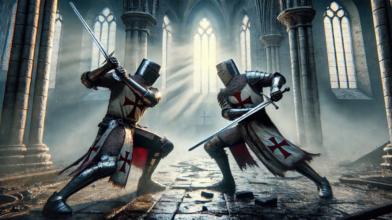 Templar Gregorian Hymn - Hymn of the Knights Templar - Templar Chant in ...