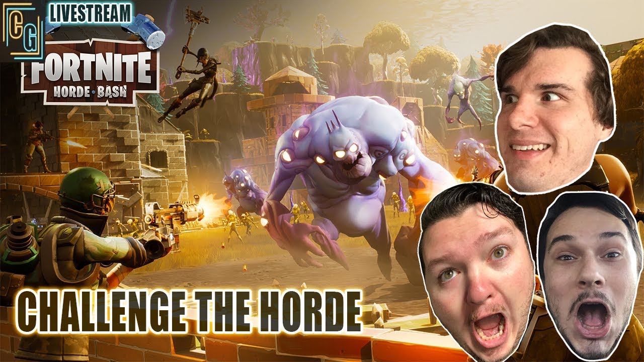 Fortnite Save the World: Challenge the Horde - YouTube