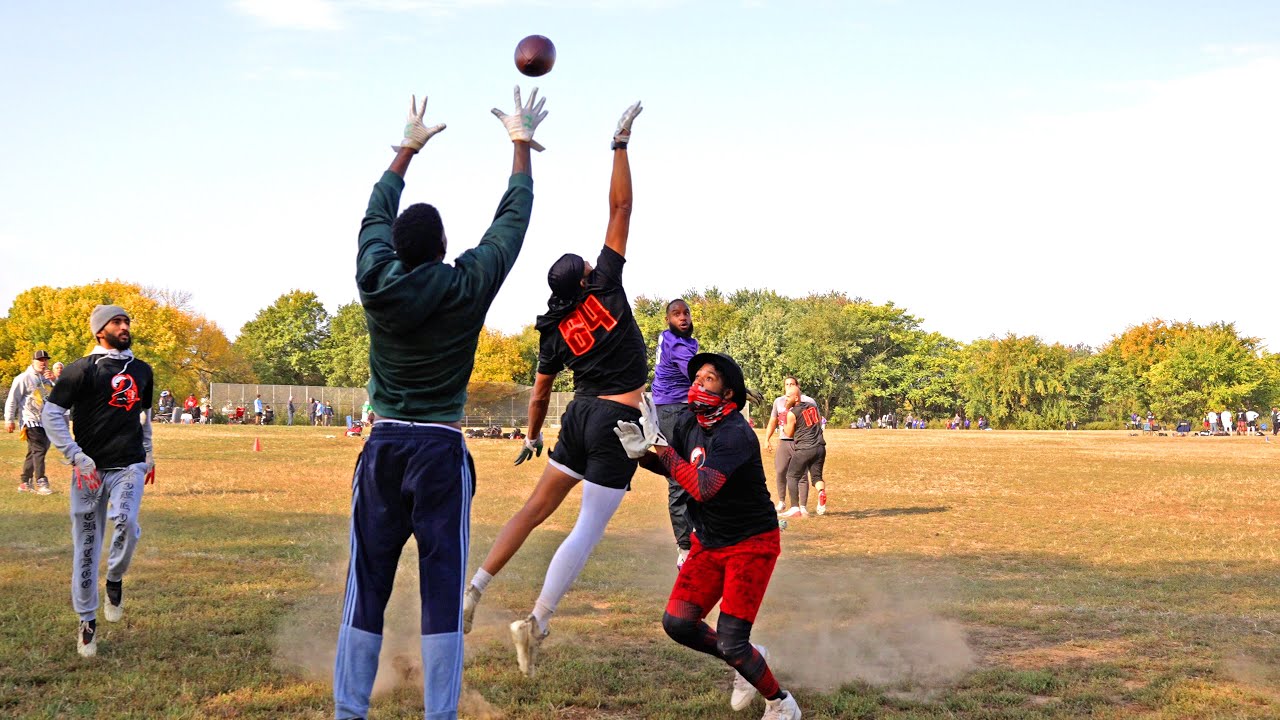 Bucs vs Queens Finest | Rough Touch Football - YouTube