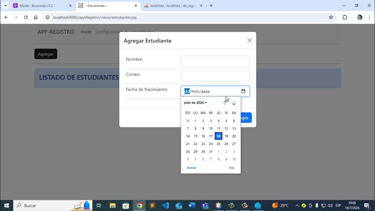 Java Web JSP - Crear registro parte 1 - YouTube