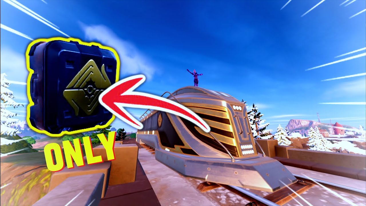 TRAIN LOOT *ONLY* Challenge In Fortnite (Chapter 5) - YouTube