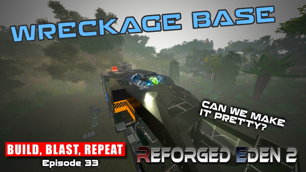 📡 Temporary? Base | Build, Blast, Repeat - Ep 33 | #reforgededen - YouTube
