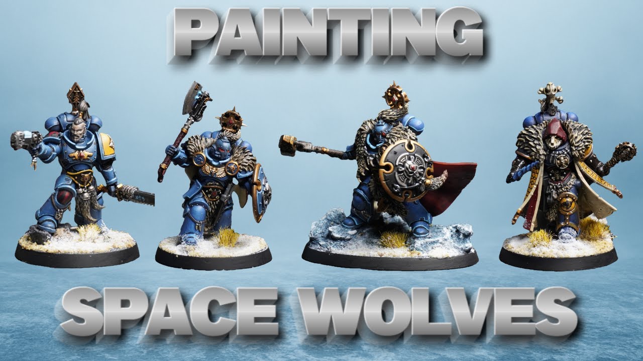Sons of Fenris Awaken Painting the Space Wolves #Warhammer40k - YouTube