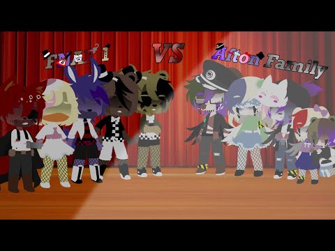 FNAF 1 vs Afton Family // MY AU // ❌ Flash Warning ❌ // Gacha Club // GCSB // Check Description //