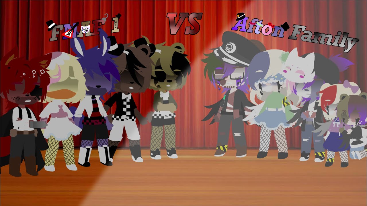 FNAF 1 vs Afton Family // MY AU // Flash Warning // Gacha Club // GCSB ...