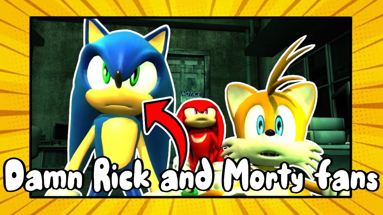 Rick and Morty fans destroy Sonic's future! - YouTube