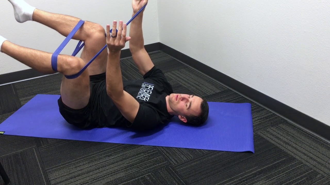 Dead Bug Banded Roll - YouTube