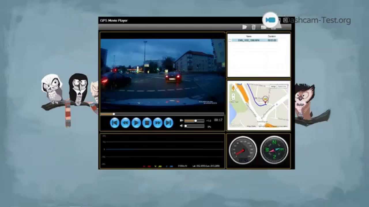 [HD] Videos abspielen mit GPSMoviePlayer ★ iTracker mini 0801 - YouTube
