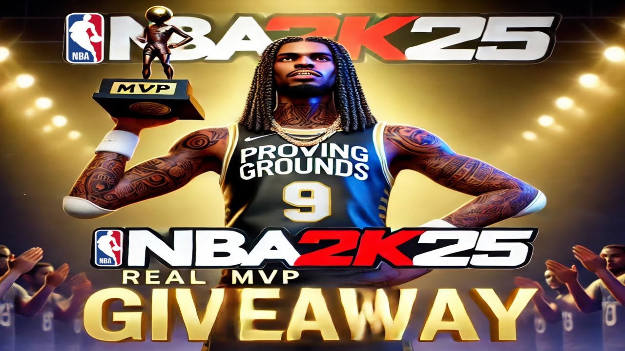 My NBA 2K25 Mission Statement & Real MVP Giveaway! - YouTube