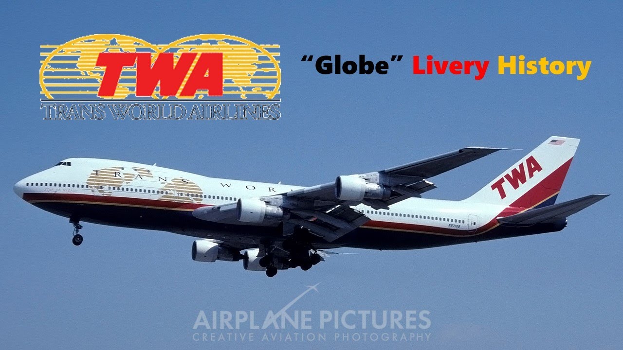 Trans World Airlines "Globe" Livery History (1995-2001) - YouTube