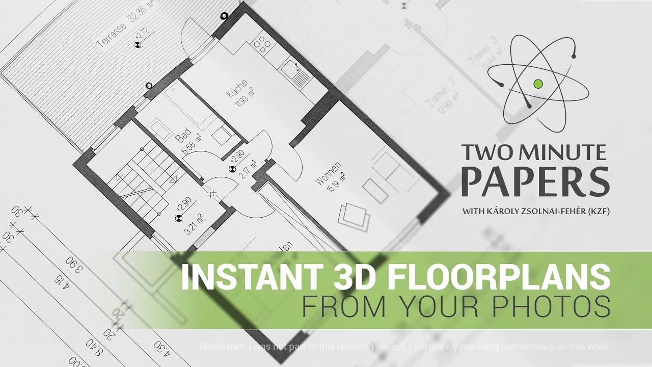 Instant 3D Floorplans From Your Photos | Two Minute Papers #142 - YouTube