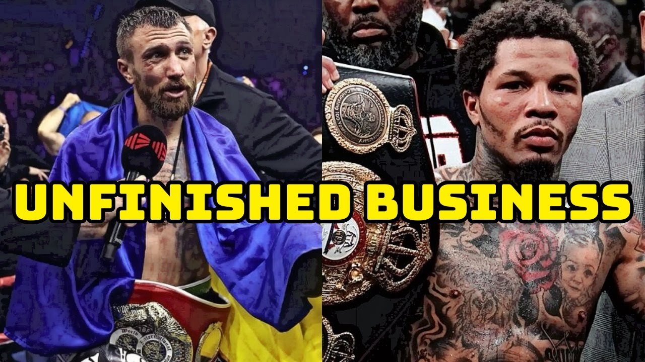 GERVONTA DAVIS VS VASYL LOMACHENKO HAVE UNFINISHED BUSINESS STILL A ...