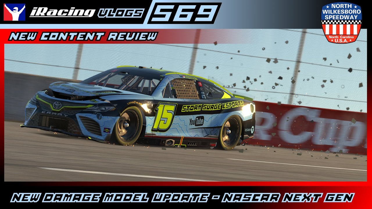 New Damage Model Update - NASCAR Next Gen - NEW CONTENT REVIEW ...