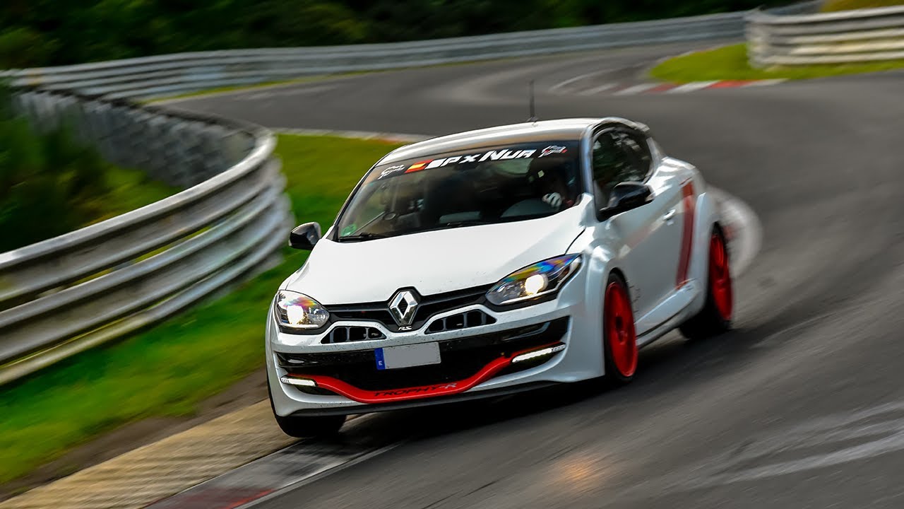 Renault Megane 3 Rs Trophy R Nurburgring TF - YouTube