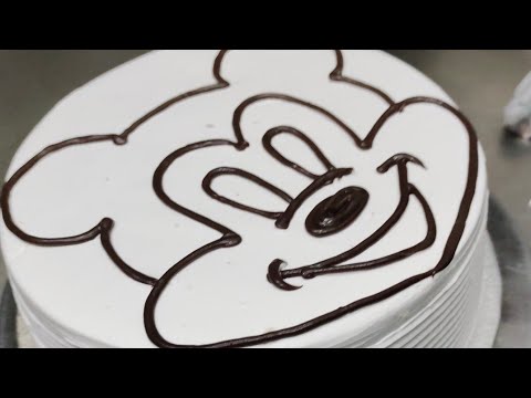 mickey mouse cake tutorial | Birth Day Cake Design | All Super Cake