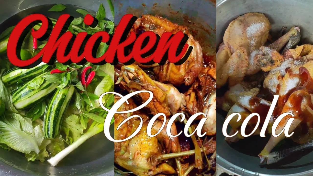 How to Fry chicken with coca cola - YouTube