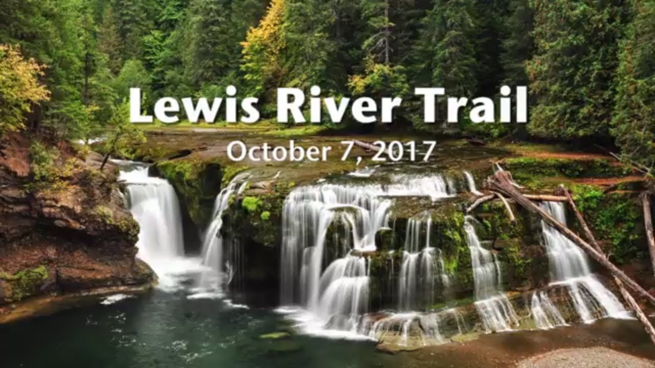 Beautiful waterfalls along the Lewis River - YouTube