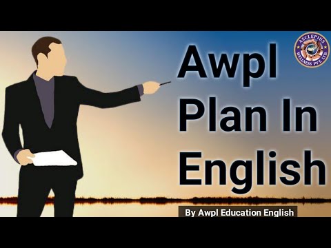 Awpl Plan In English | - YouTube