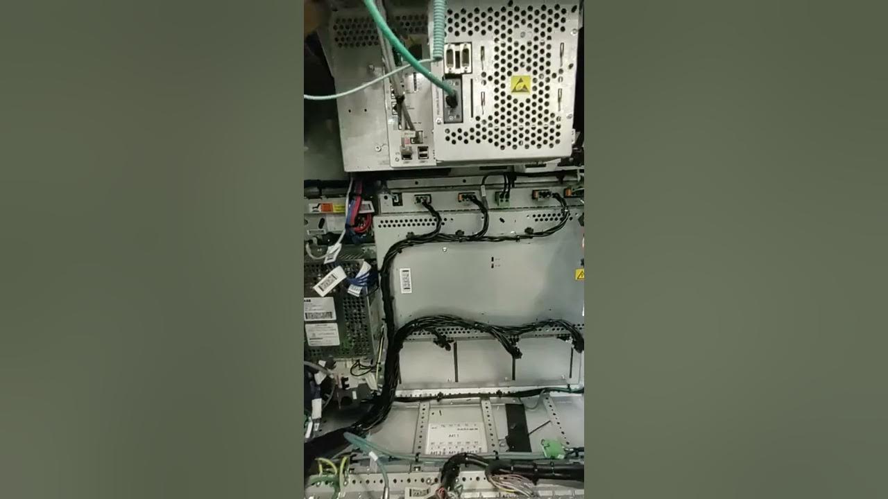 ABB ROBOT Controller take a look inside - YouTube