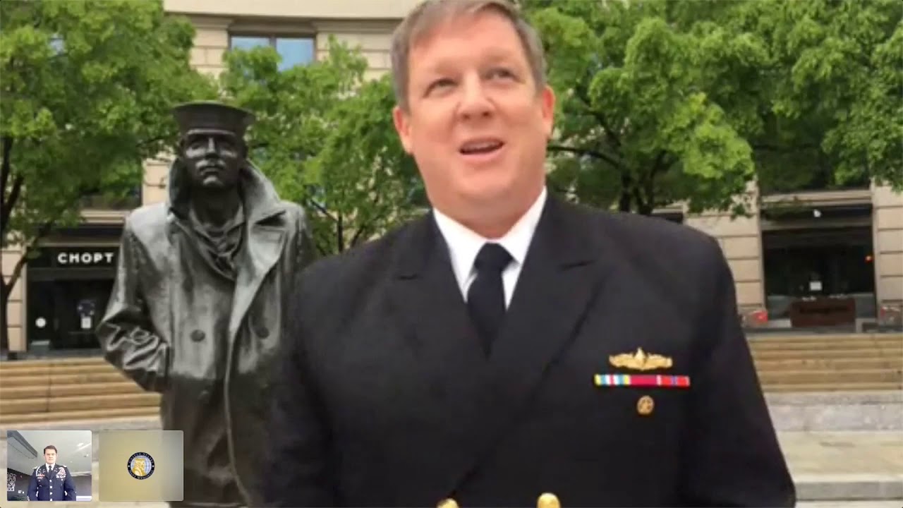 Virtual Promotion Ceremony of RDML Larry LeGree - YouTube