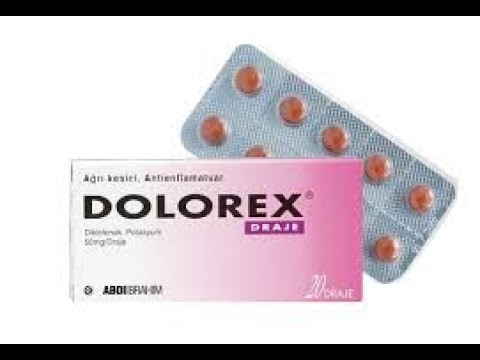Dolorex Tablet Nedir Ve Ne İçin kullanılır...