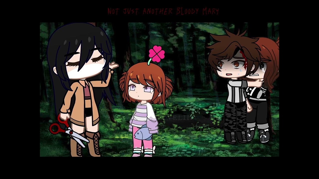 Mary on a cross...// gacha life // kuchisake-onna (urban legend ...