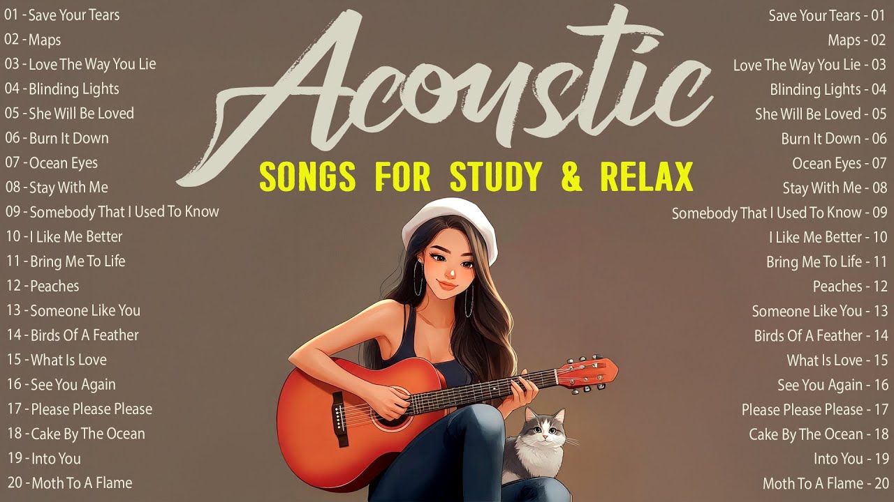 Acoustic Music 2026 New Songs Cover Playlist 🎧 English Songs with ...