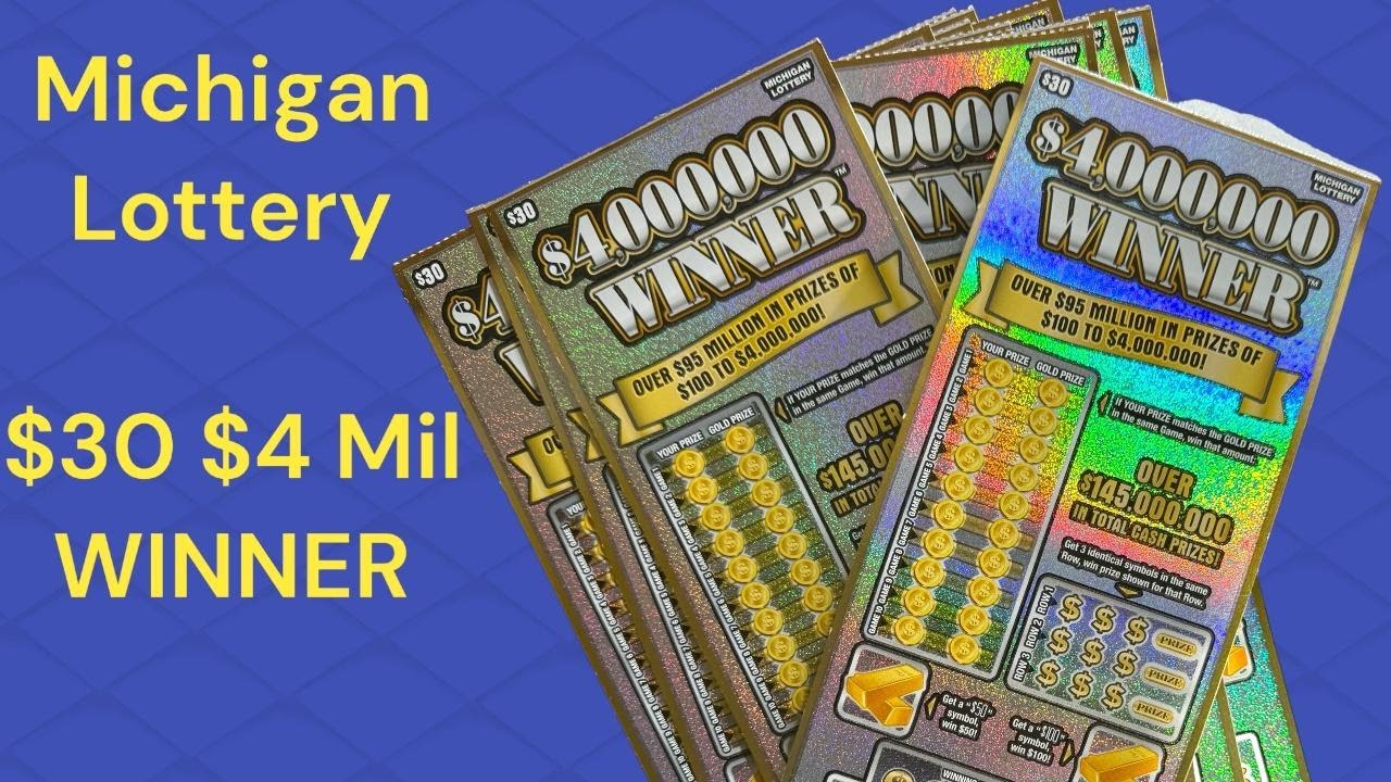 🔴LIVE🔴Full Book Of Michigan Lottery Ticket $30 $4 Million WINNER! - YouTube