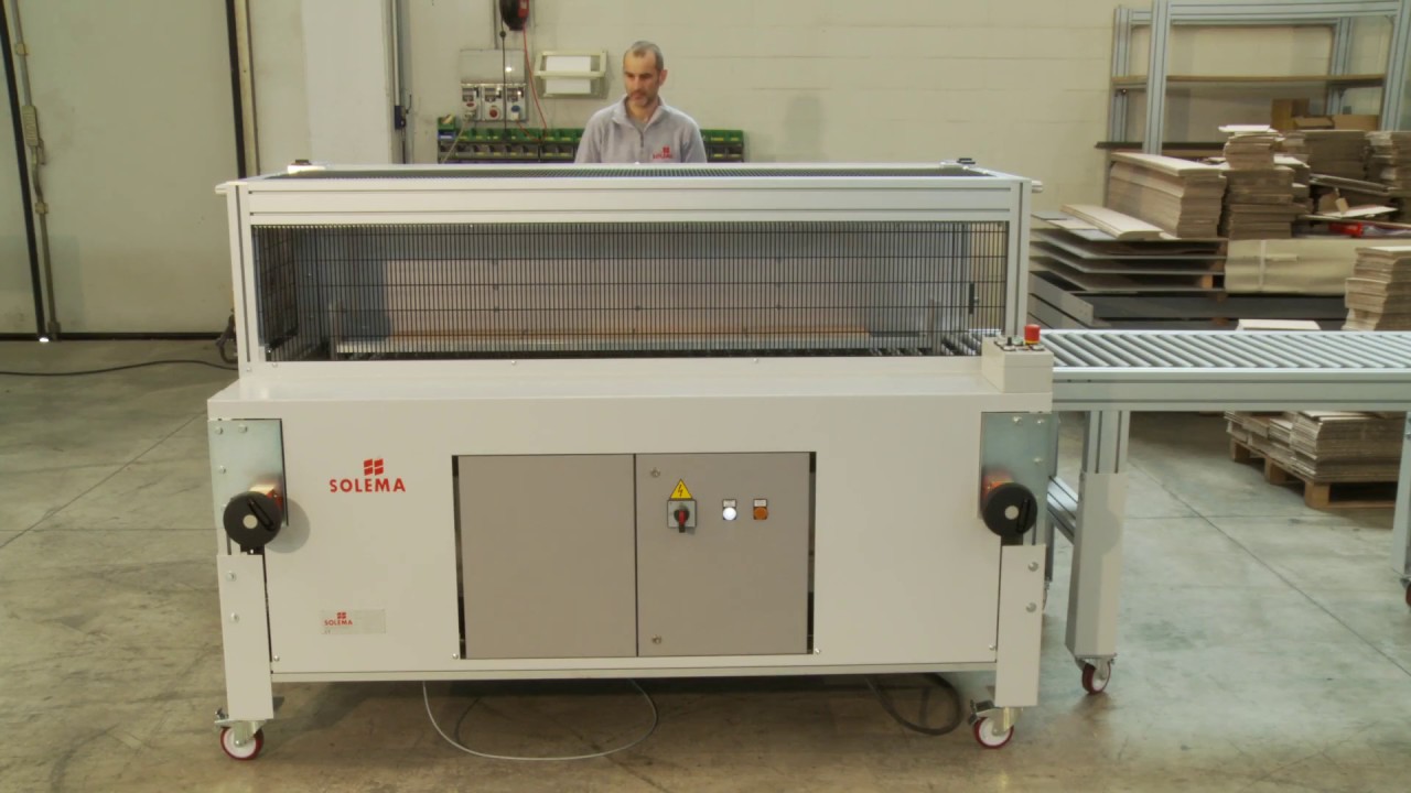 SOLEMA QUADRO Empileur pour plats de carton (Présentation) - YouTube