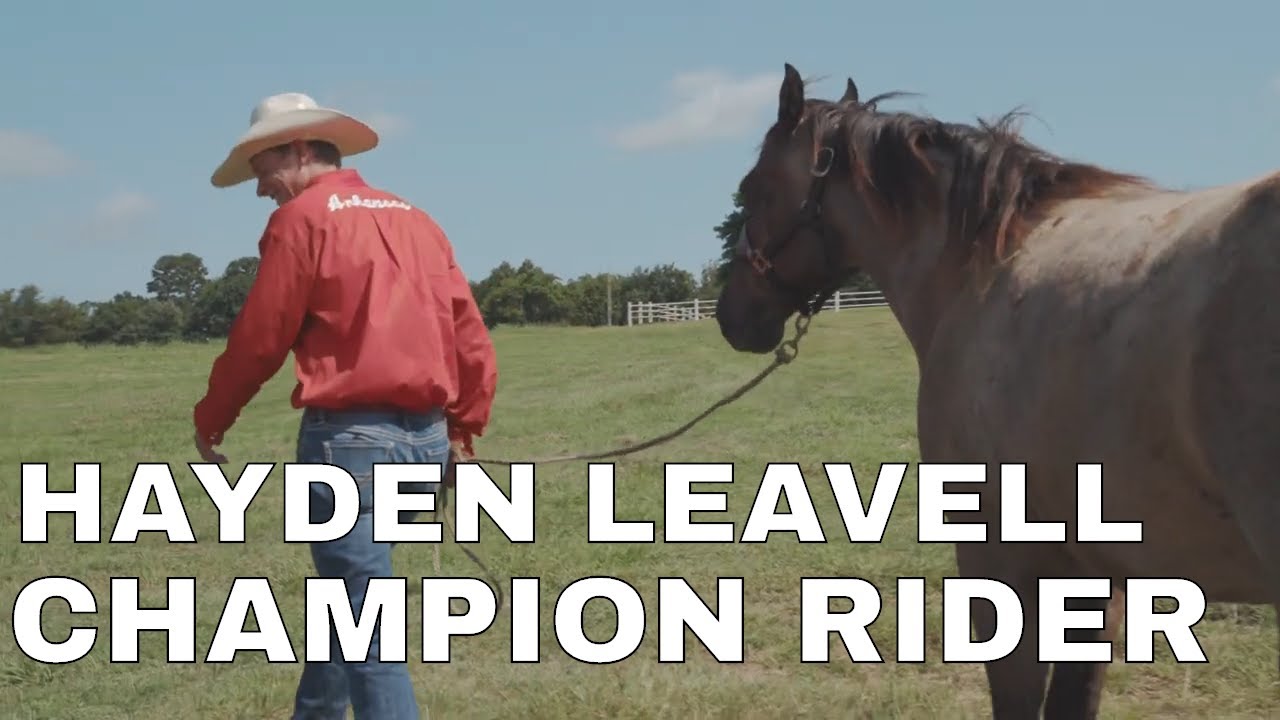 Seconds to Success: Meet Champion Rider Hayden Leavell - YouTube
