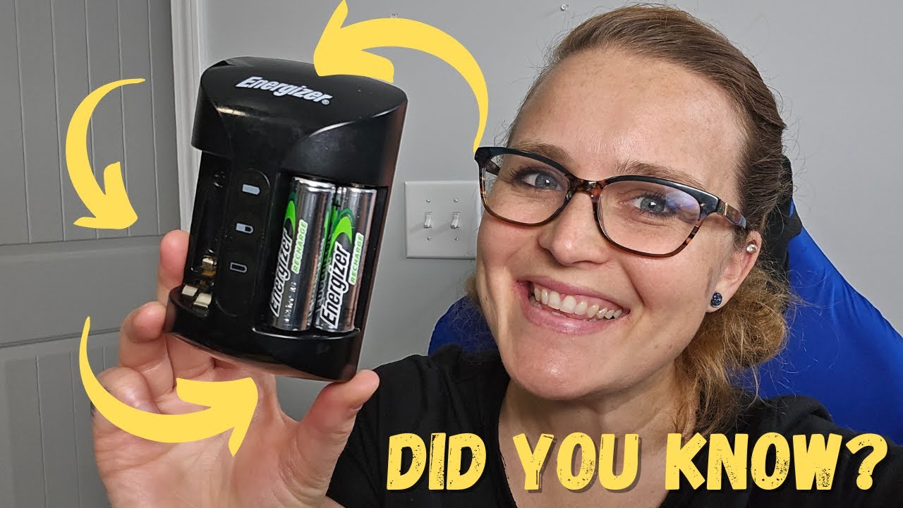 Never Run Out of Power: Energizer Rechargeable Battery Charger! - YouTube
