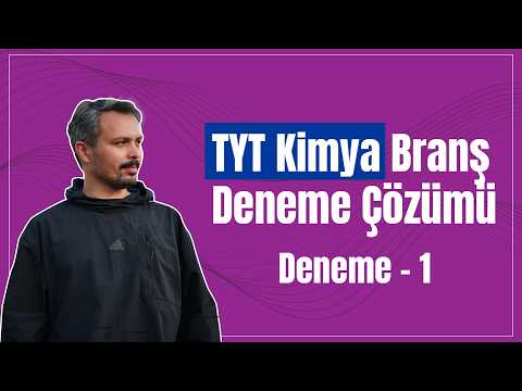 01. Deneme | Ferrum TYT Kimya Branş Denemeleri