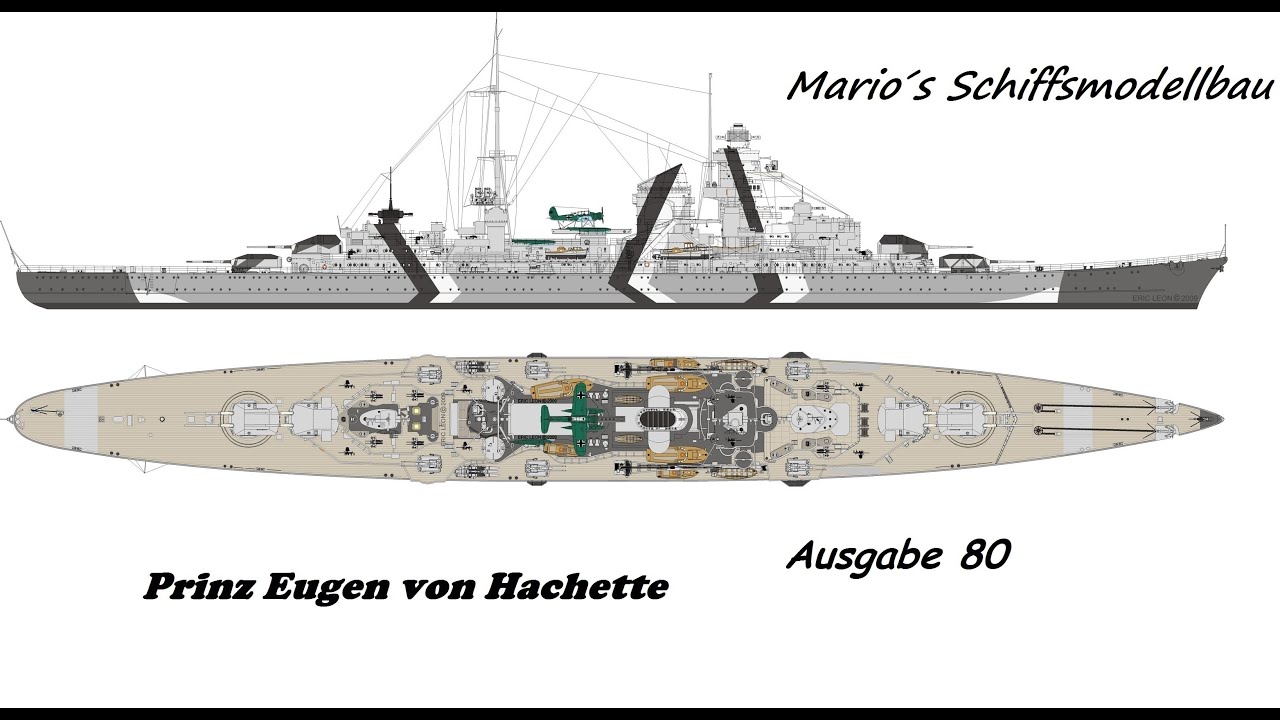 Prinz Eugen von Hachette Ausgabe 80 - YouTube
