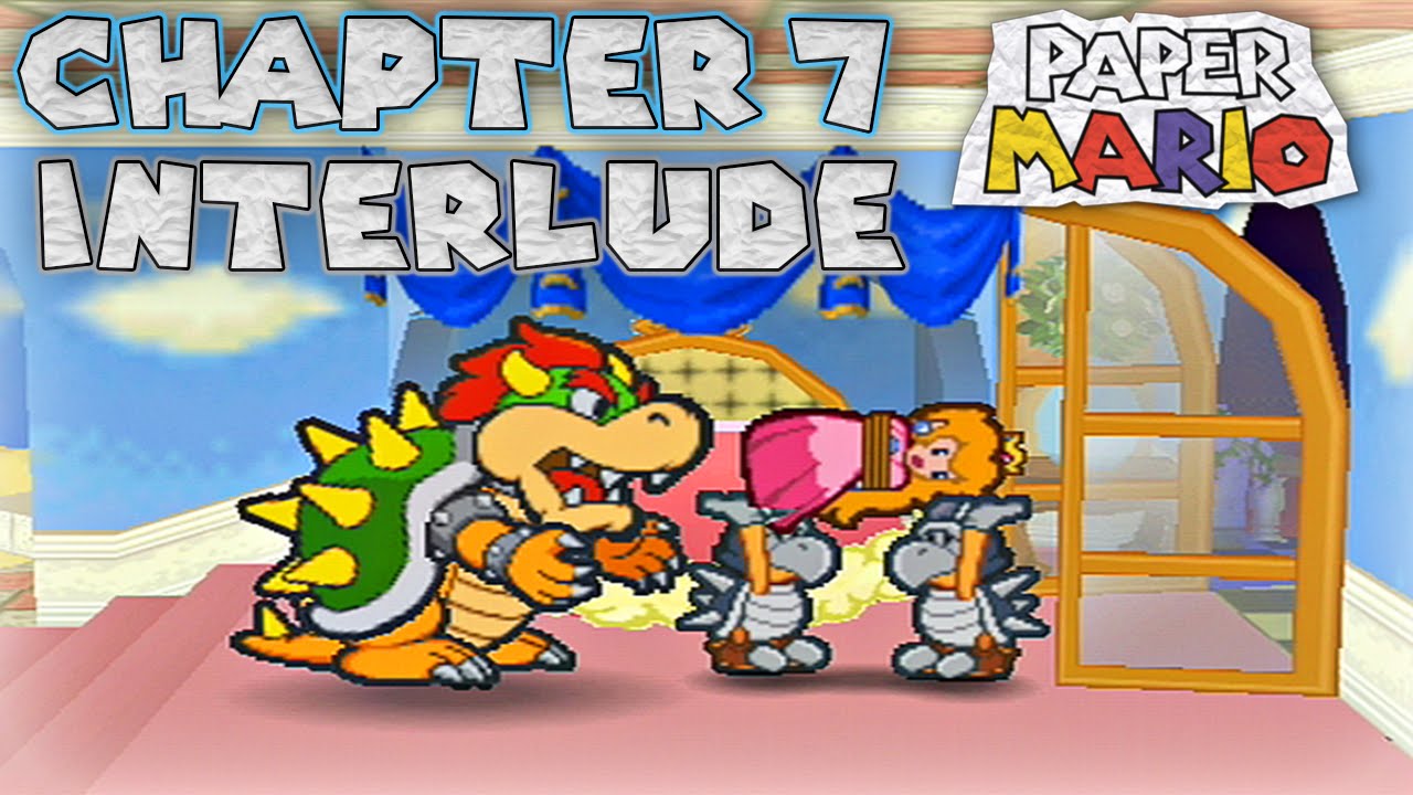 Paper Mario: Chapter 7 - Interlude [Peach Cutscene] - YouTube