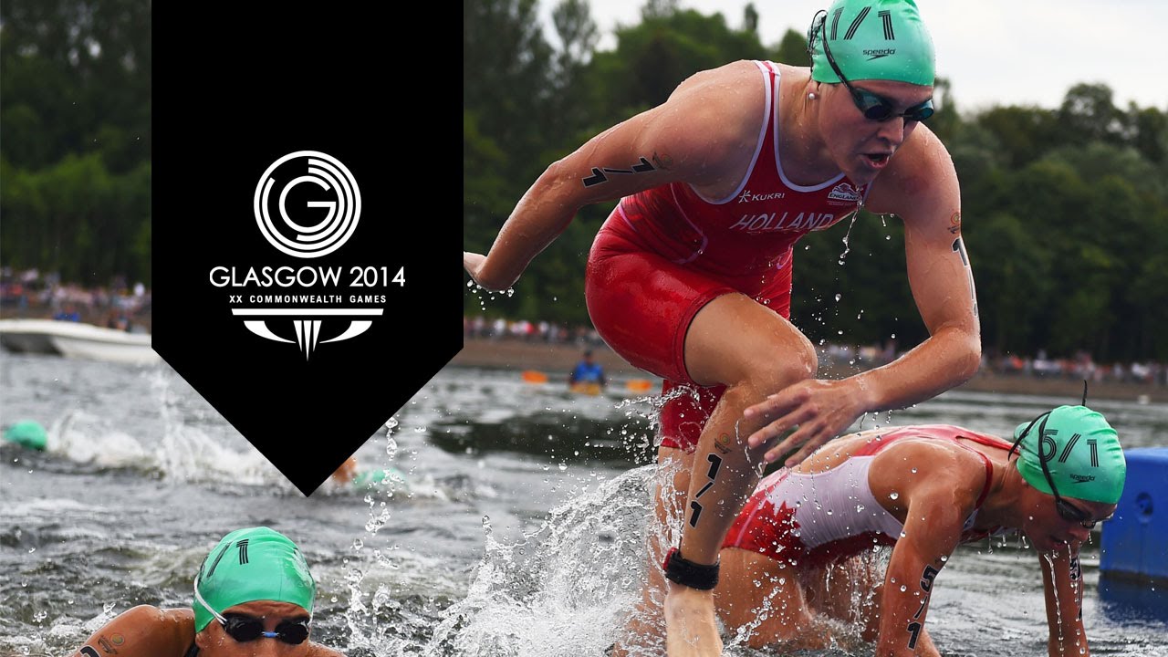 Triathlon: Mixed Relay - Day 3 Highlights Part 1 | Glasgow 2014 - YouTube