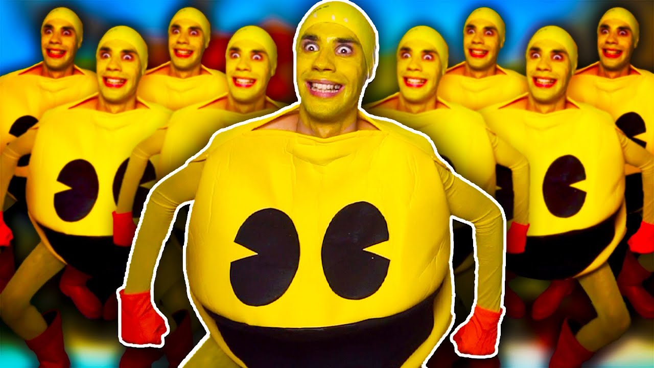 i dressed as pacman and played the newest game | PAC-MAN WORLD Re-PAC ...