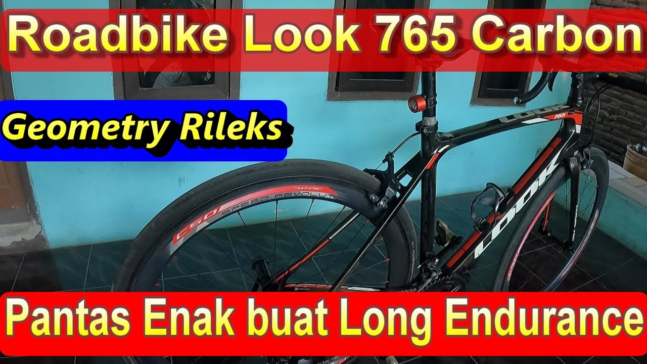 Roadbike Look 765 Size S Original frame - YouTube
