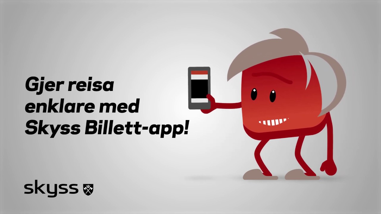 Bruk Skyss billett-app - YouTube