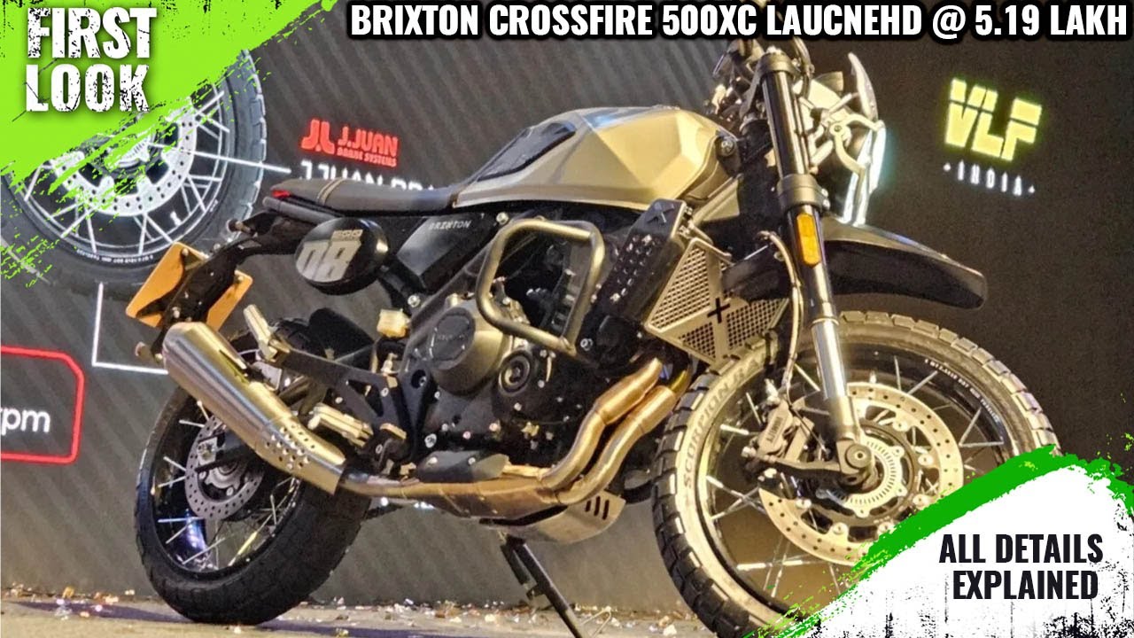 Brixton Crossfire 500XC Launched - Price From 5.19 Lakh - Explained All ...
