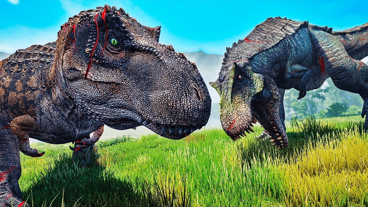 The Isle - Magna Rex, Encontrei a Sociedade Mista! + Lutei Com Hypo Rex ...