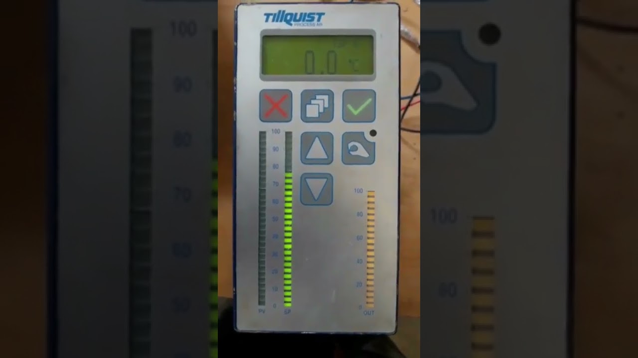 TILLQUIST ECA60-0000 UNIVERSAL DIGITAL PROCESS CONTROLLER - Testing ...