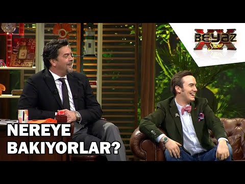 Mustafa Ceceli ve Beyaz'ın Rahatlığı Güldürdü!  - Beyaz Show