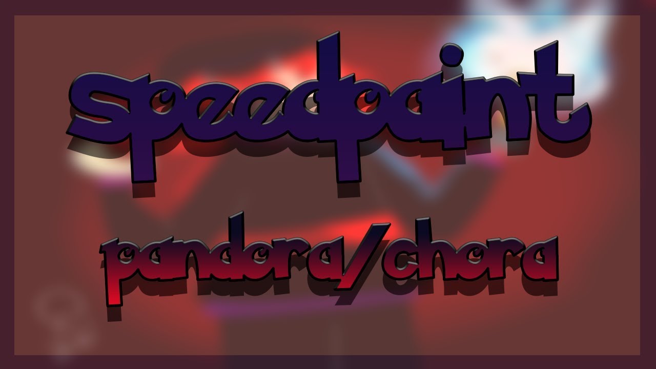 [speedpaint ] underfail (pandora/chora) fanart - YouTube