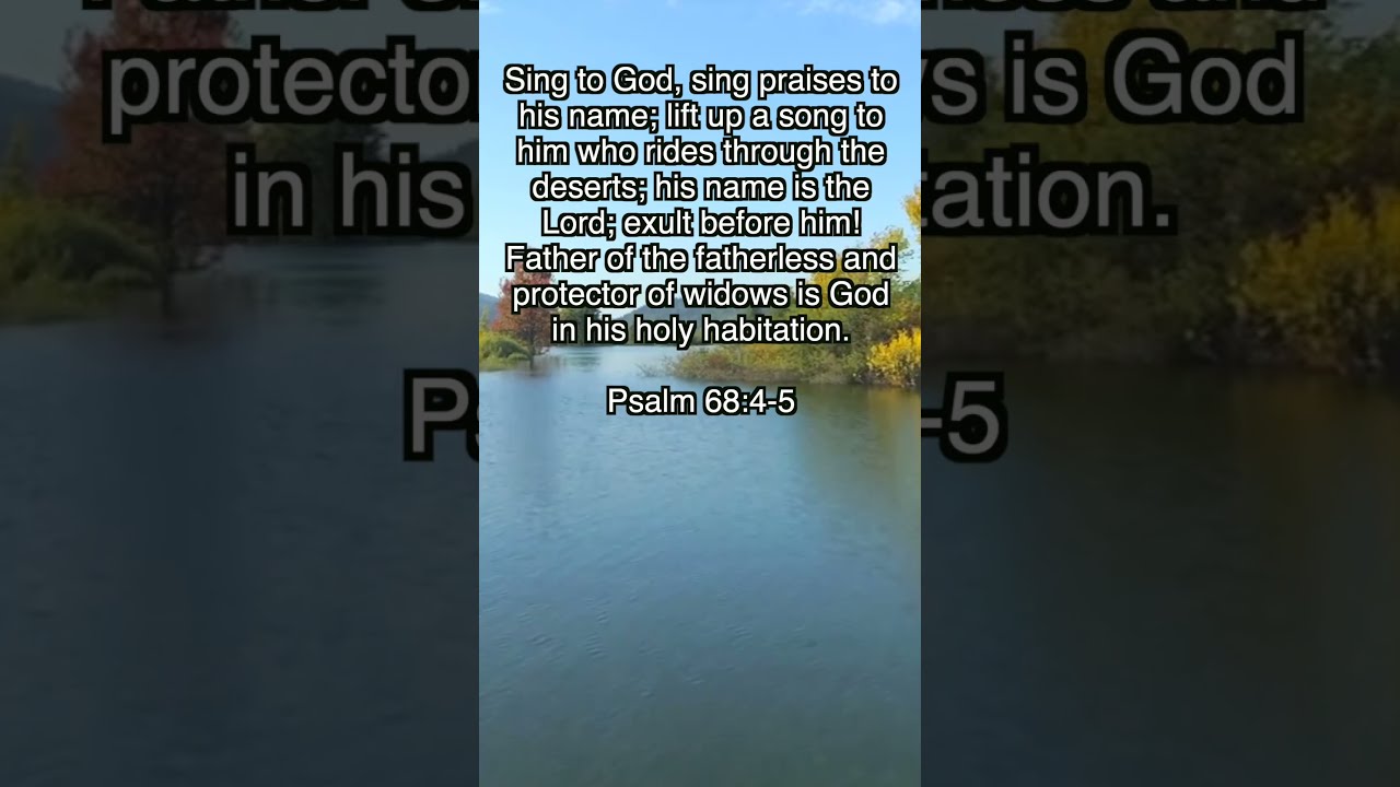 Psalm 68 4 5 YouTube Psalm 68 4 5 YouTube