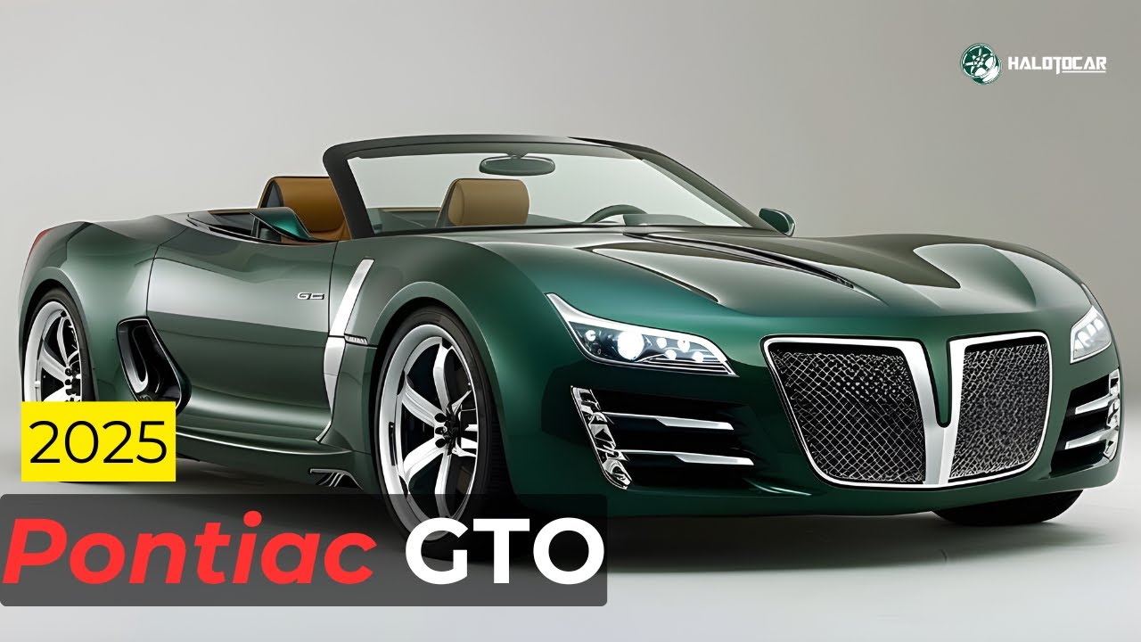 Beautiful! All New 2025 Pontiac GTO Convertible Is BACK - It’s a Game ...
