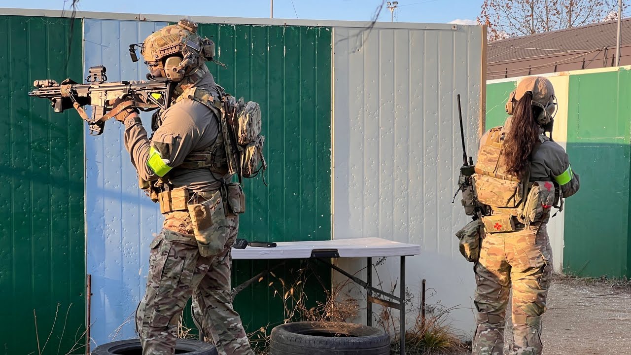 화전CQB Sua Airsoft gameplay(PTW Infinity) #1 - YouTube